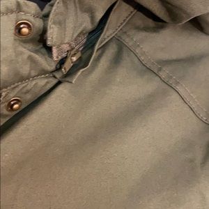 Jackets & Coats | Olive Green Hooded Parka Jacket | Poshmark